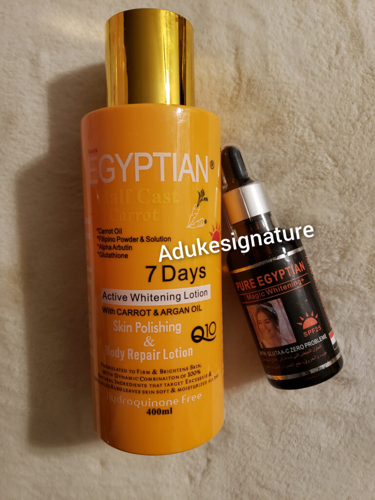 Shop - Egyptian half cast carrot skin polishing and active whitening body milk and Egyptian ...